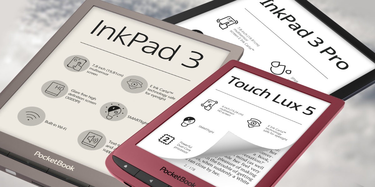 Firmware 6.7 for five PocketBook models: better sound and other ...